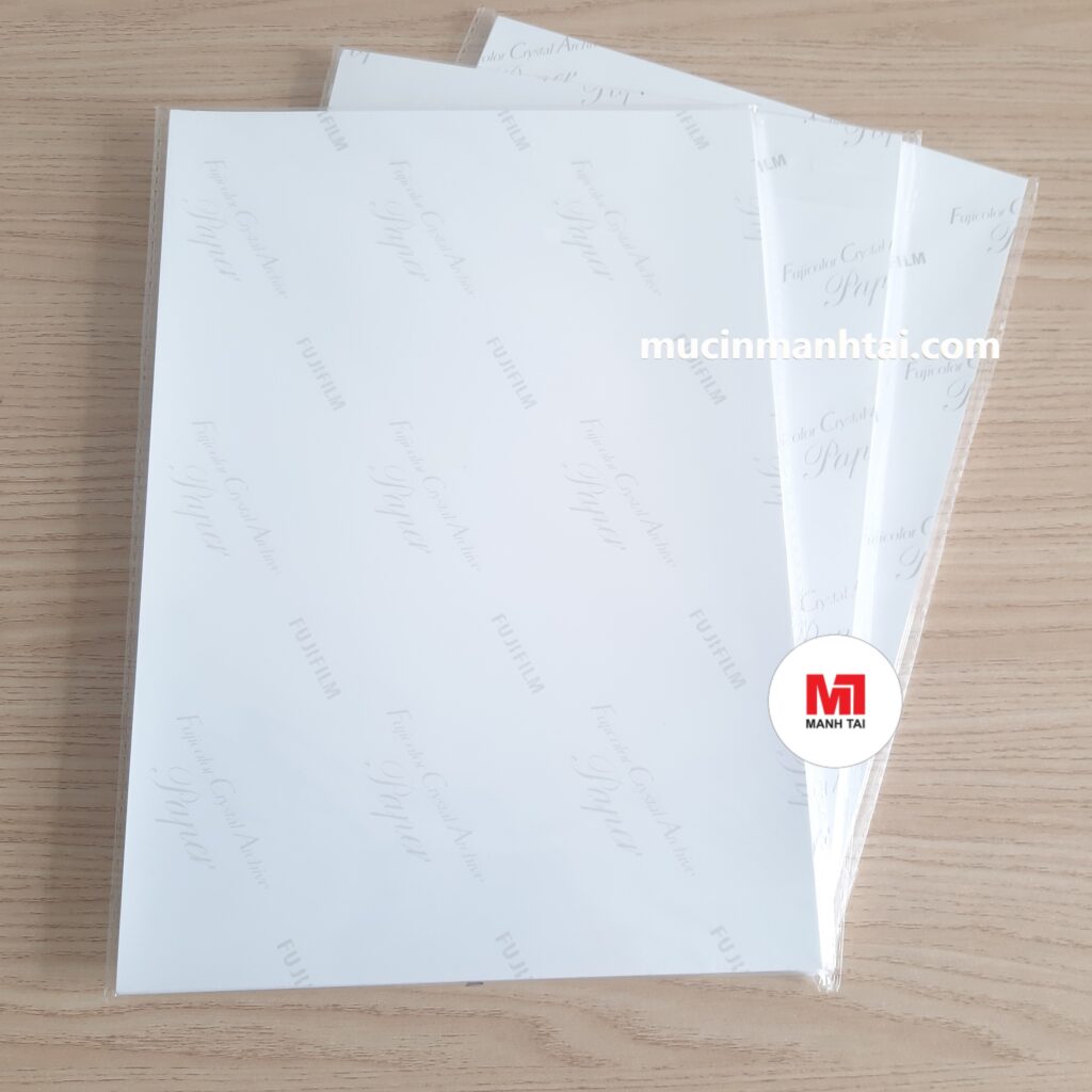 Giấy In Fuji RC Bóng A4 260g (20 tờ/xấp) - Mực in Mạnh Tài