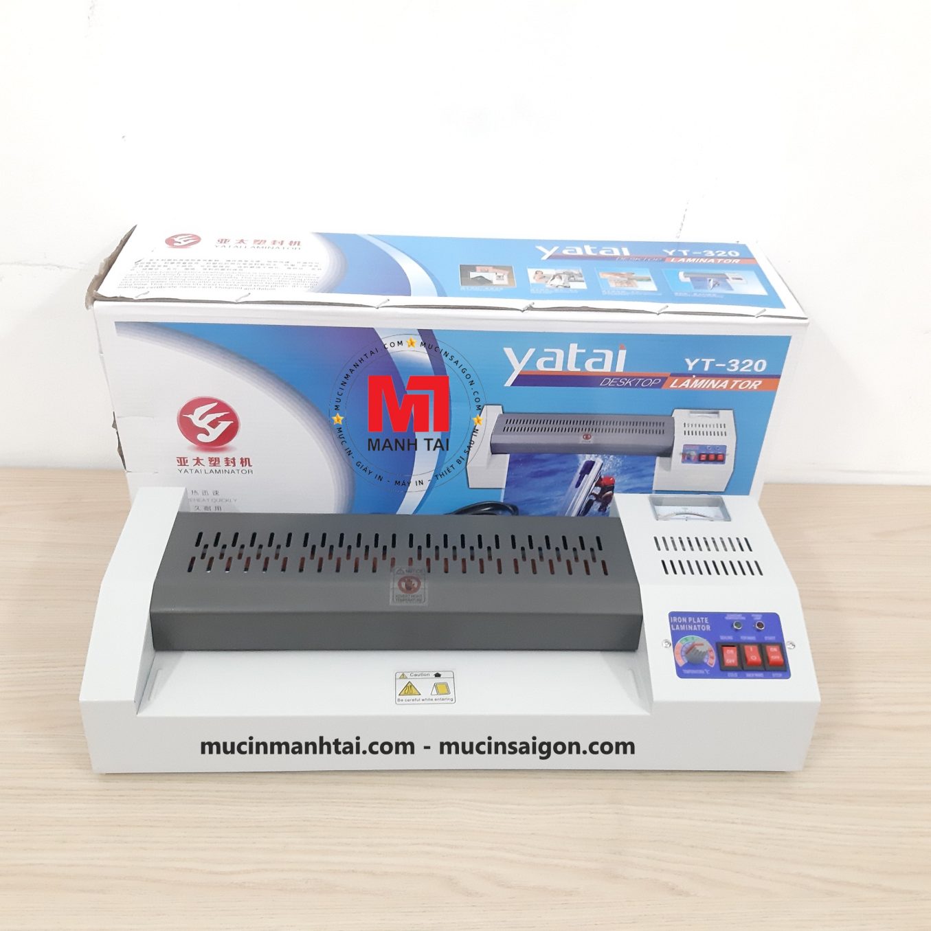 Máy Ép Plastic YT320 Rulo Lớn Chất Lượng New 100%