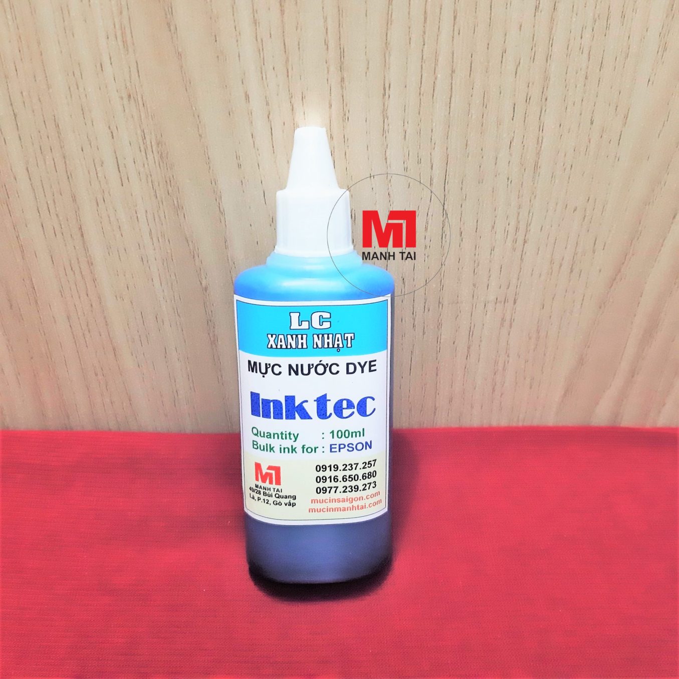 Mực Inktec Epson L805 (100 ml) - Mực in Mạnh Tài