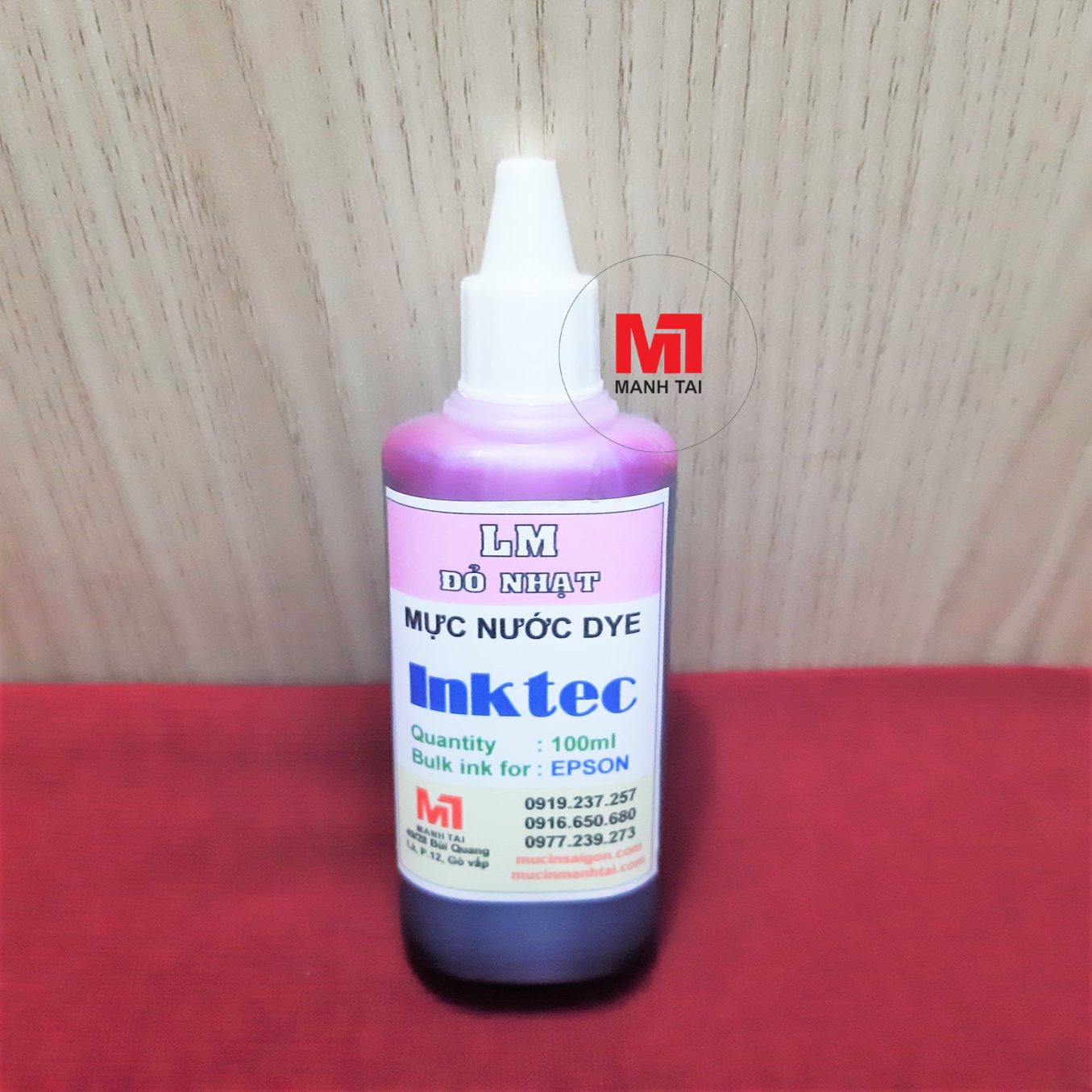 Mực Inktec Epson L805 (100 ml) - Mực in Mạnh Tài