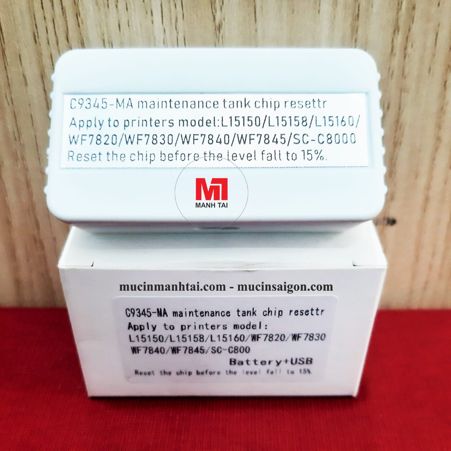 Cục Reset Chip Thải Epson L8050 - Mực in Mạnh Tài